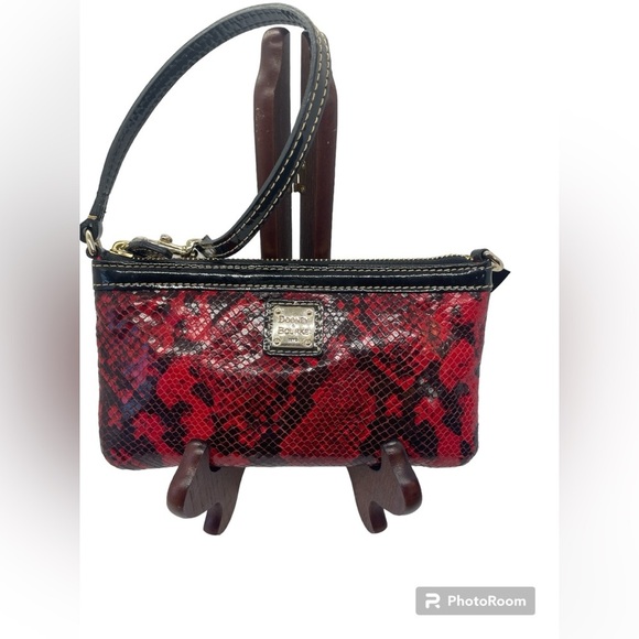 Dooney & Bourke | Bags | Dooney Bourke Python Wristletclutch | Poshmark